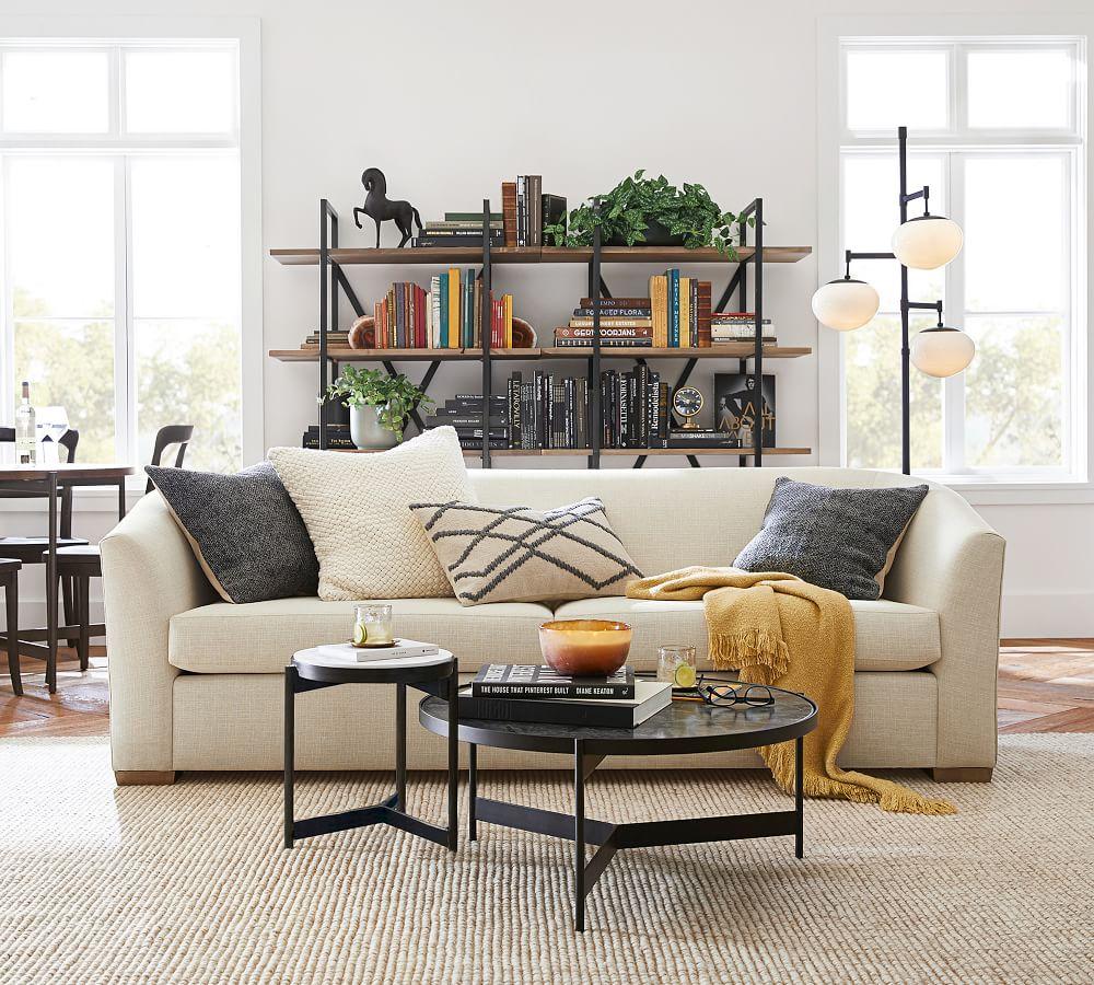Houston 107 cm x 180 cm Etagere Bookcase Pottery Barn Australia